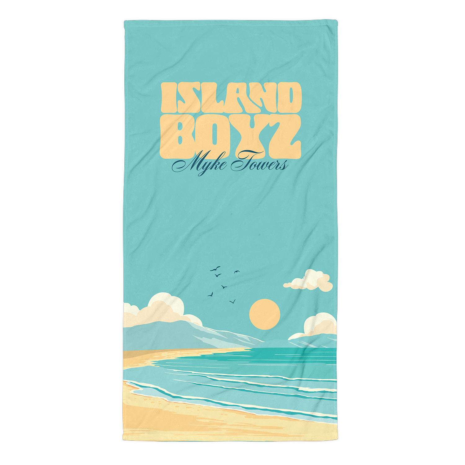 Island Boyz Towel - Myke Towers Official Store